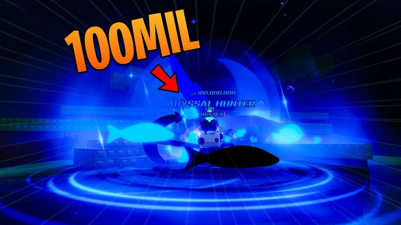 I ROLLED 1/100M AURA (sols rng: abyssal hunter) - YouTube