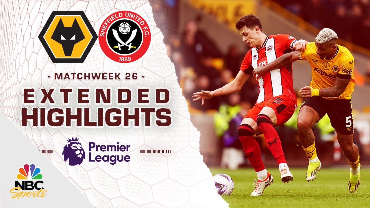 Wolves v. Sheffield United | PREMIER LEAGUE HIGHLIGHTS | 2/25/2024 ...