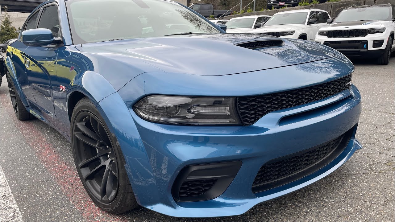 2021 Dodge Charger Scat Pack Widebody Frostbite - YouTube