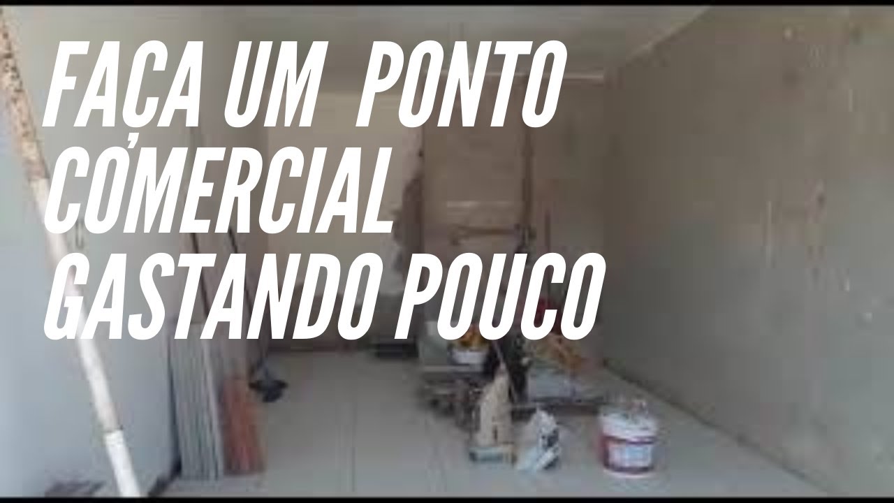 Construindo um Ponto Comercial | Parte-05 Piso de reaproveitamento e o ...