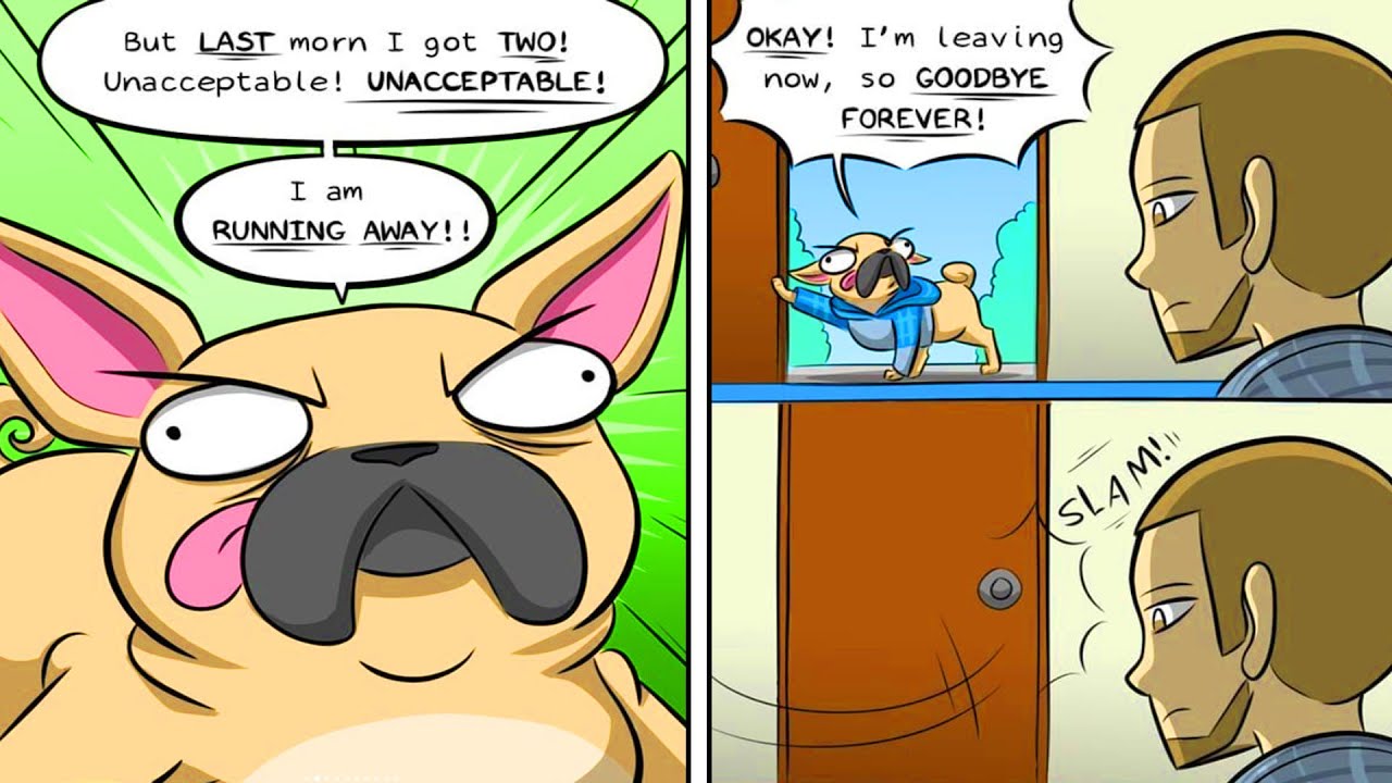 NEW Comics With CUTE Animals Twist | Funny Comics Dub #4 - YouTube