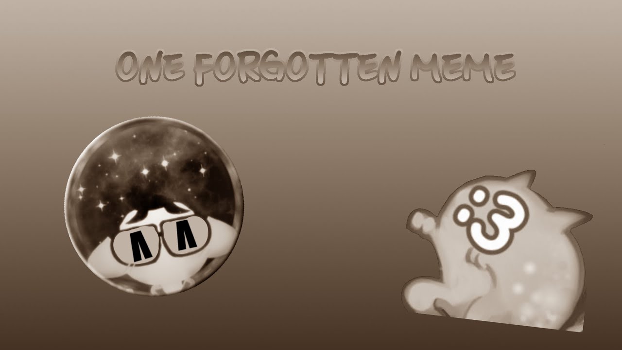 [ADoFaI Custom] One Forgotten Meme by Fireworks Teal Cat, thing ...