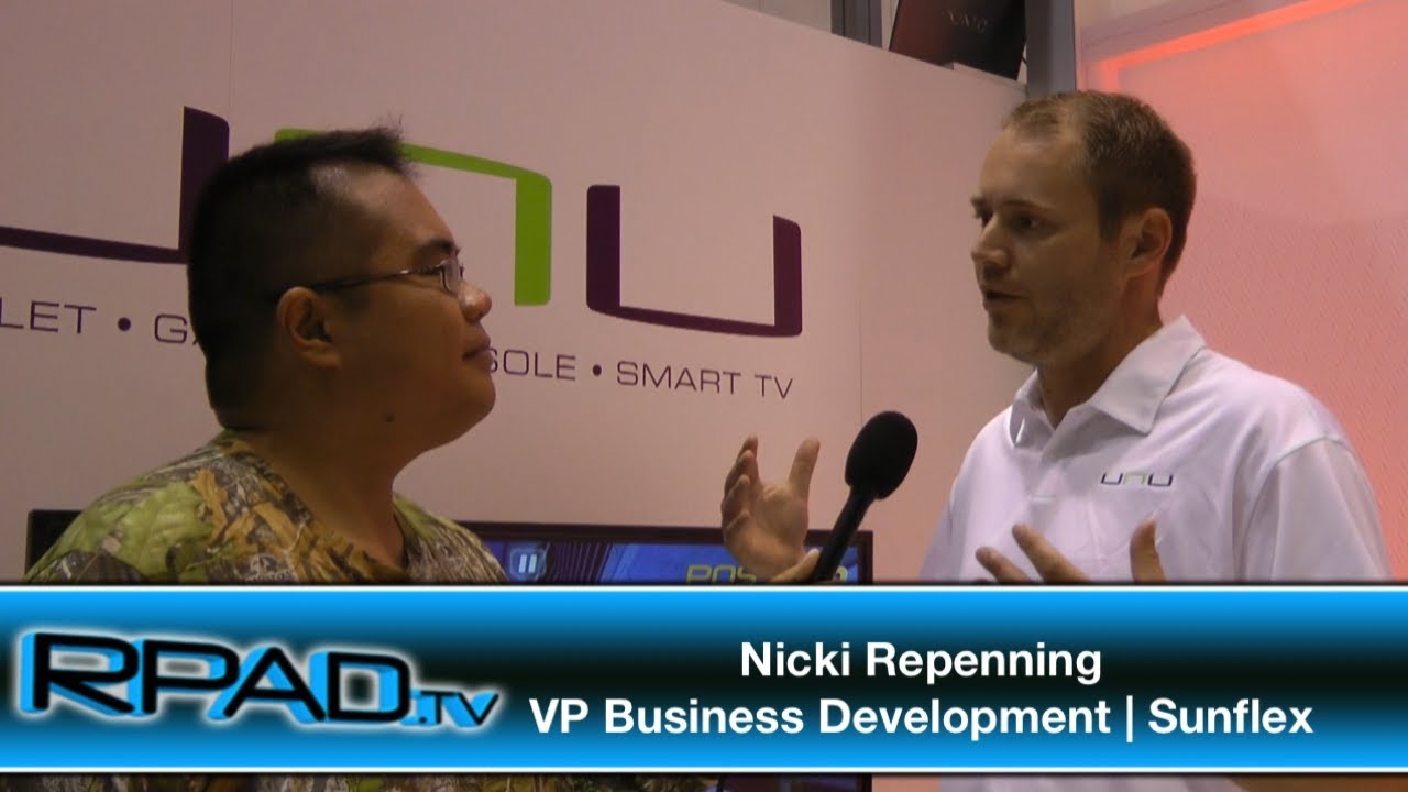E3 2013: Sunflex UNU Tablet (Android) Interview - YouTube