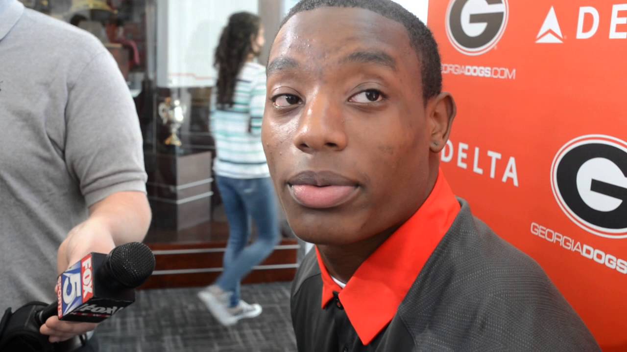 UGA DB Dominick Sanders talks spring practice - YouTube