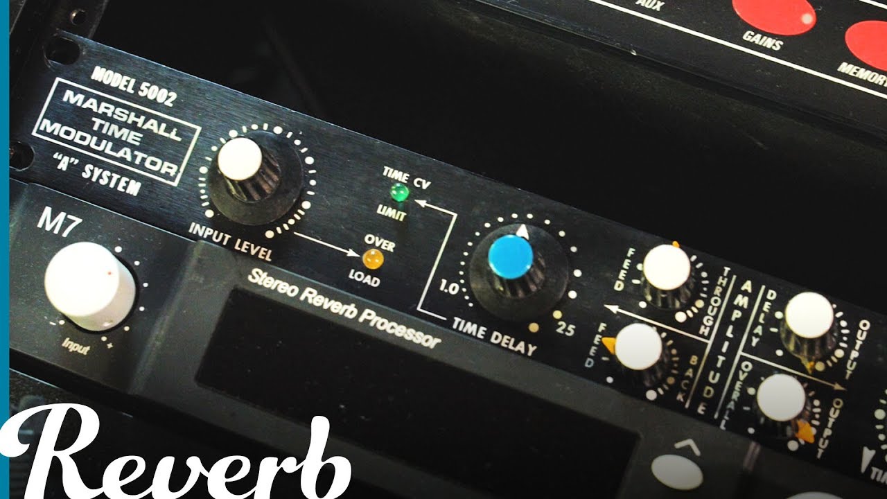 Marshall Time Modulator: In the Studio with Jamie Lidell | Reverb.com ...