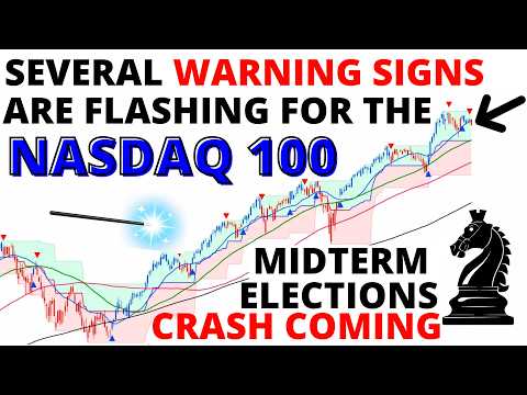 MIDTERM ELECTIONS CRASH COMING:  Several Warning Signs are Flashing on the NASDAQ 100