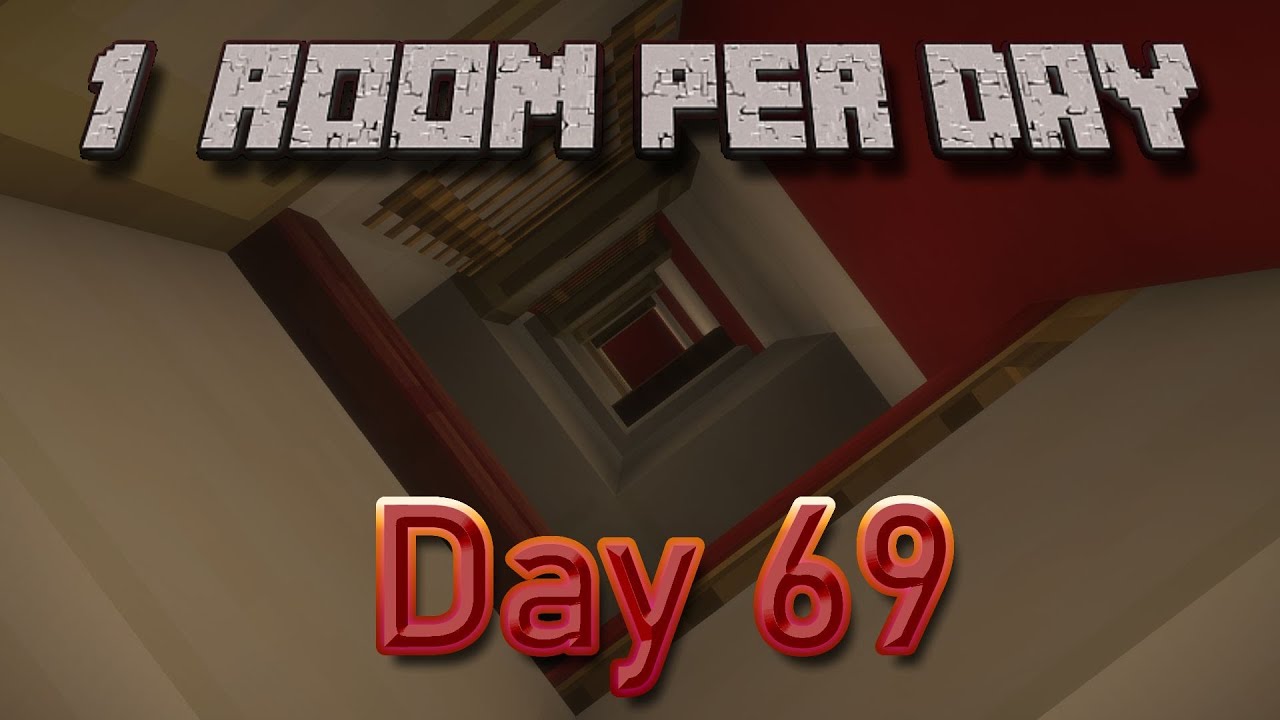 Building a room everyday until I have a mansion - day 69 - YouTube