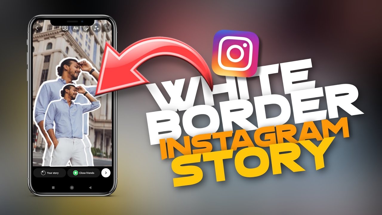 Insta White Border Story without png | IOS Instagram - YouTube