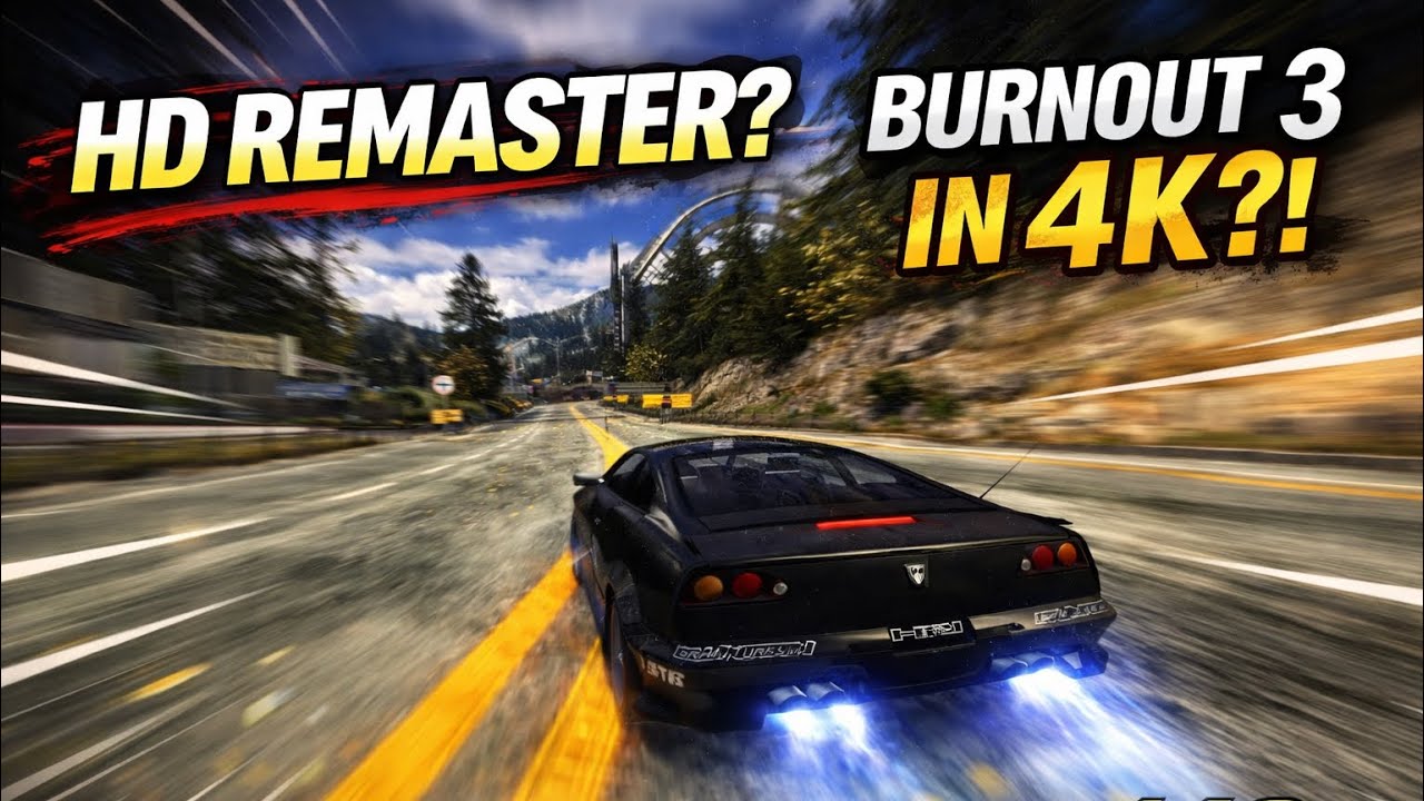 Burnout 3 Looks Insane With This HD Texture Pack! - YouTube
