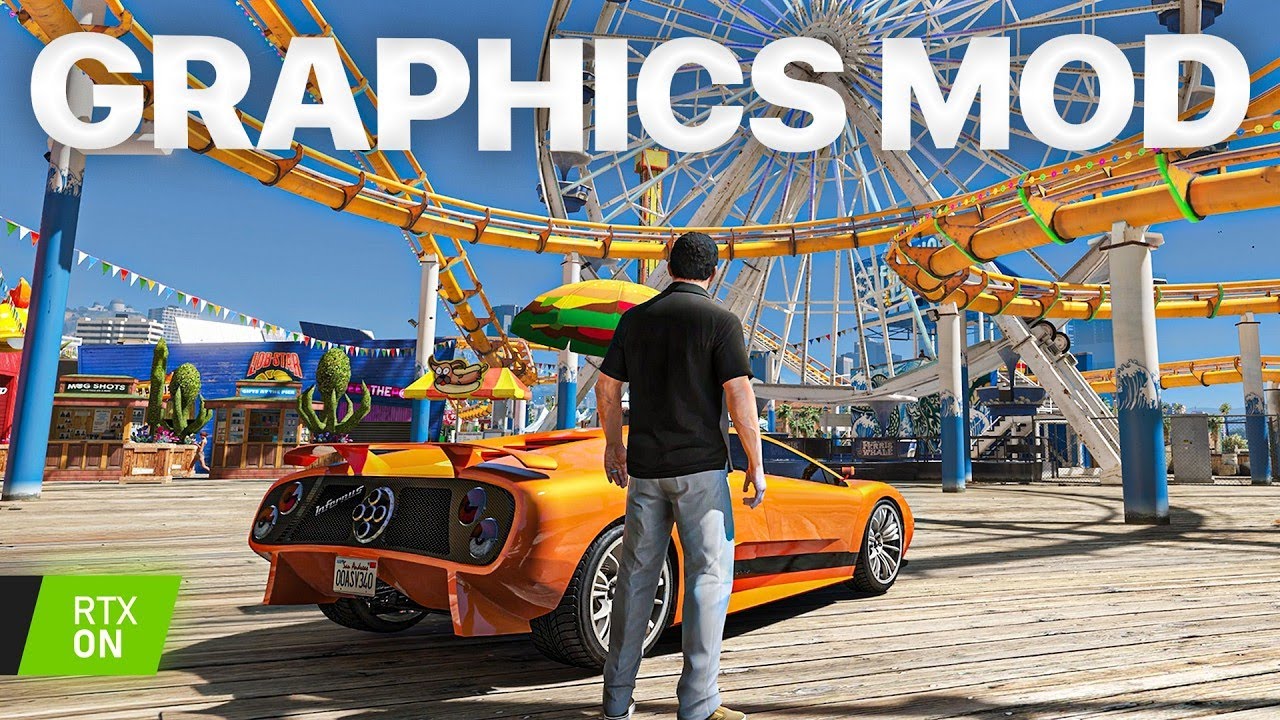Ultra Realistic GTA 5 Graphics Mods | NILROX GAMEPLAY - YouTube