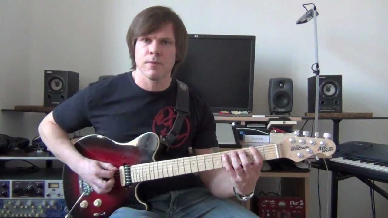 "Terrified" (ex-Party Hand) Solo pt. 1/3 (Paul Gilbert style) - Milan ...