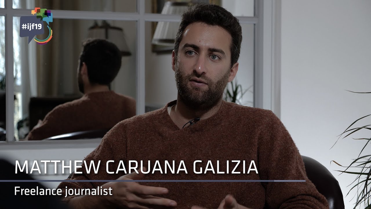 #IJF19 Interview with Matthew Caruana Galizia - YouTube
