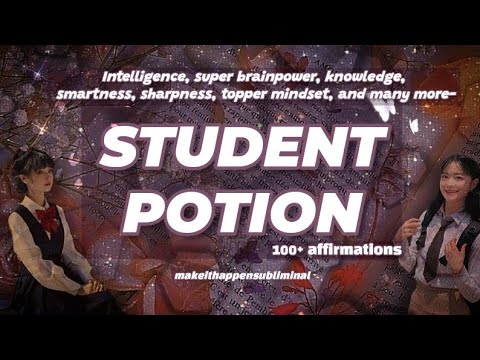 STUDENT POTION: INTELLIGENCE, BRAINPOWER, KNOWLEDGE, HIGH GRADES, TOPPER MIND, SCHOOL STAR and ...