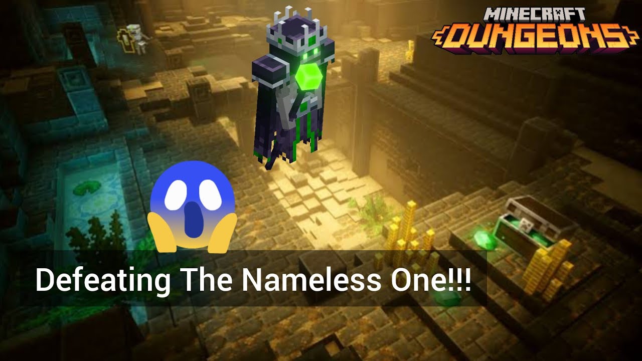 I Successfully Defeated The Nameless One Boss!!! | Minecraft Dungeons ...