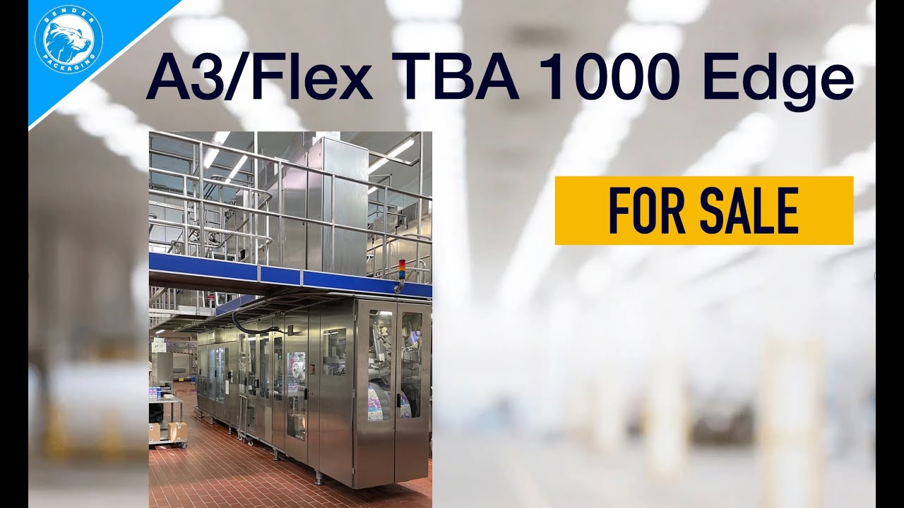 Tetra Pak A3/Flex TBA 1000 Edge for sale - complete line - YouTube