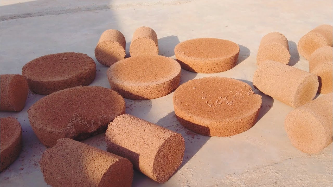 Red Dirt slabs dry crumbling ️ - YouTube