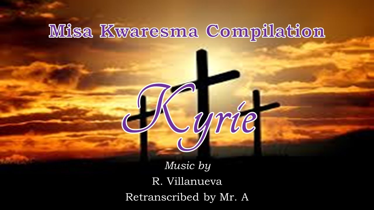 Lent Penitential Rite - Kyrie - Melody part - YouTube