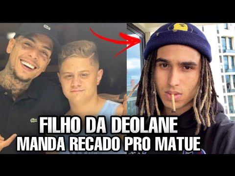 FILHO da DEOLANE MANDA RECADO pro MATUÊ *ele meteu mala na festa ...
