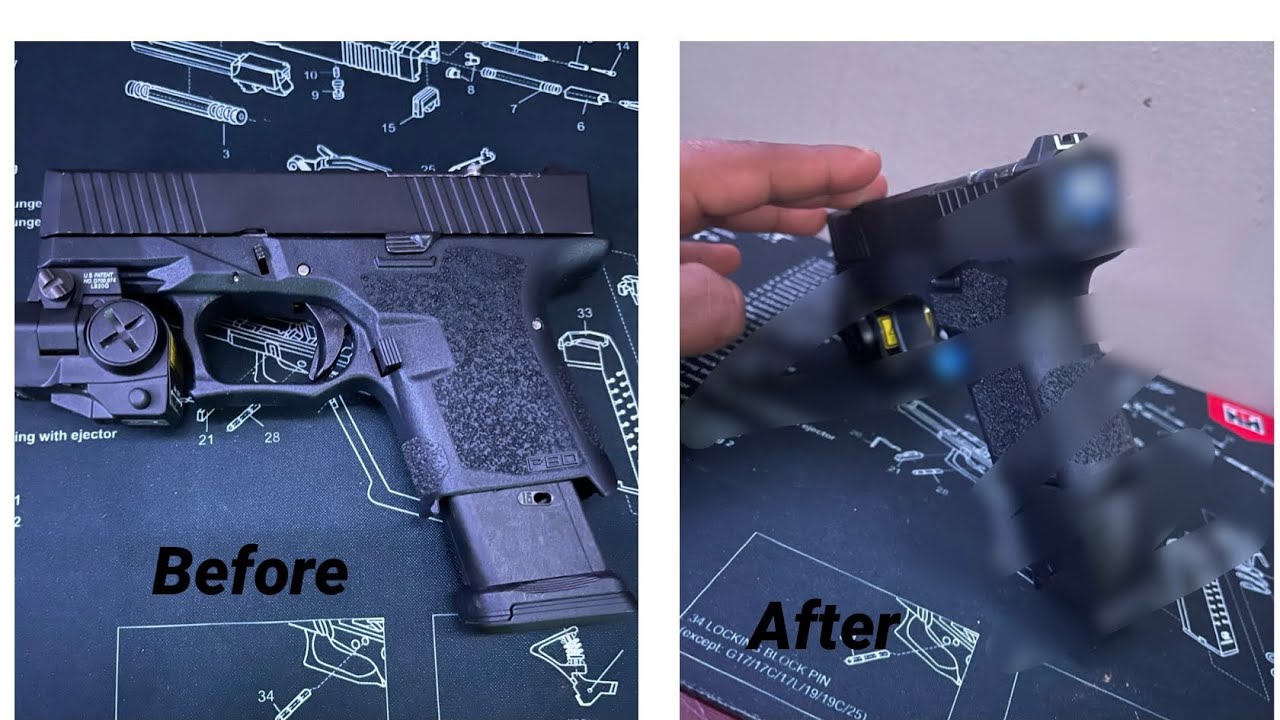 My P80 Glock 26 getting a makeover - YouTube