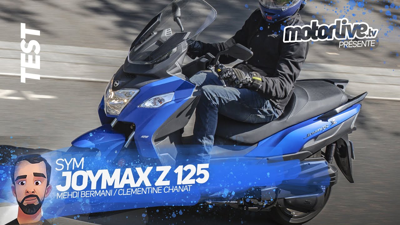 SYM JOYMAX Z 125 | TEST MOTORLIVE - YouTube