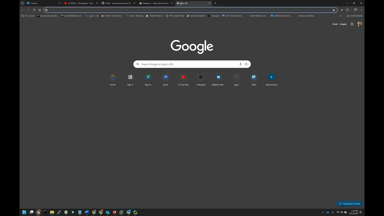 INF601 - Miniproject 1 Part 2 - YouTube