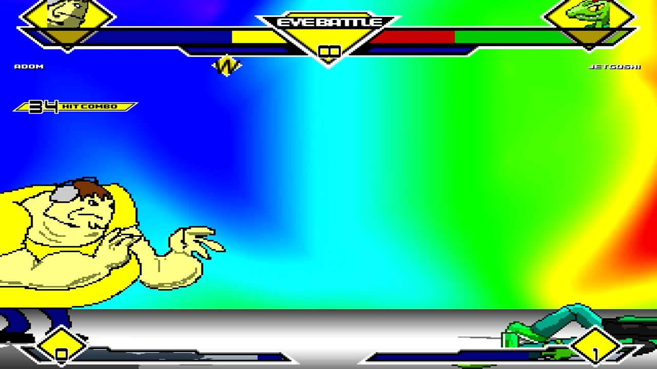 BTW MUGEN All-Stars #178 - Adom the Borni (me) vs. Jetgoshi - YouTube