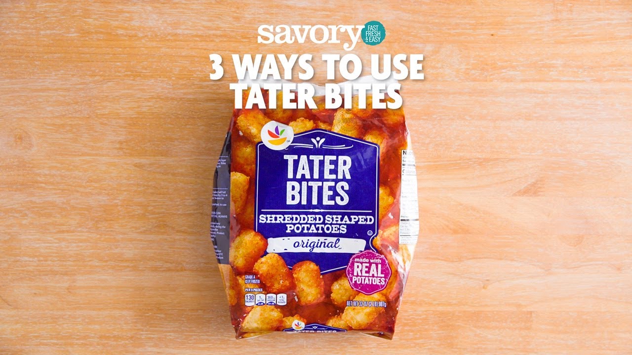 How to Use Tater Bites 3 Ways | SavoryOnline - YouTube