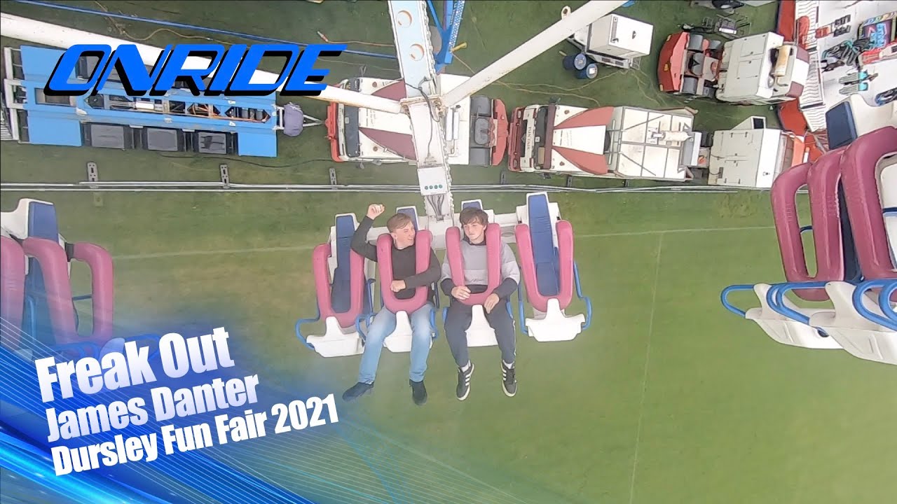 Freak Out - James Danter (Onride) @ Dursley Fun Fair 2021 - YouTube