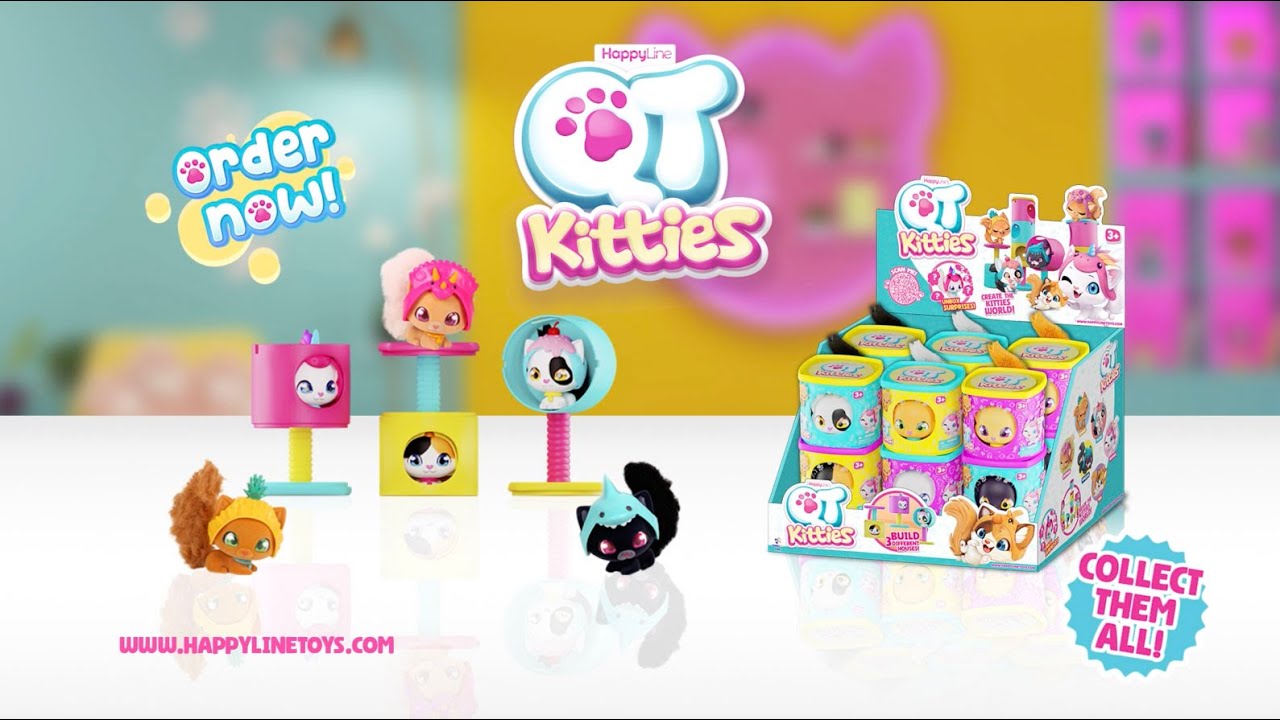 QT Kitties - Order Now Spielwarenmesse 2024 - YouTube