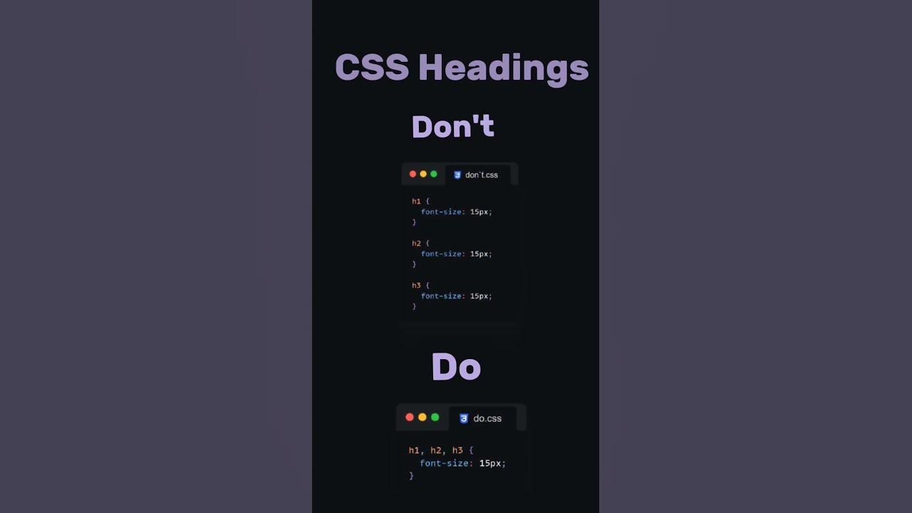 Css Heading Coding Webdesign Codinglife Codingmotivation Viral Softwareengineering Css