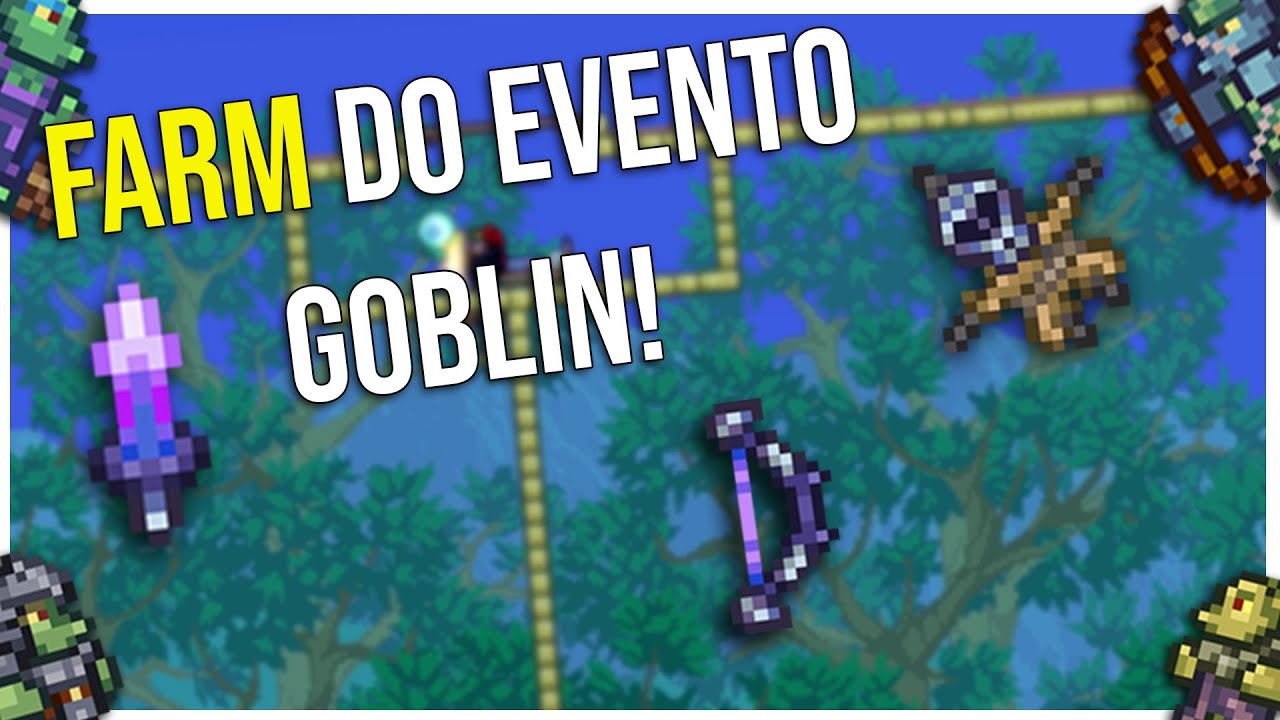 Terraria I Super farm da invasão goblin! (pré e pos hardmode ...