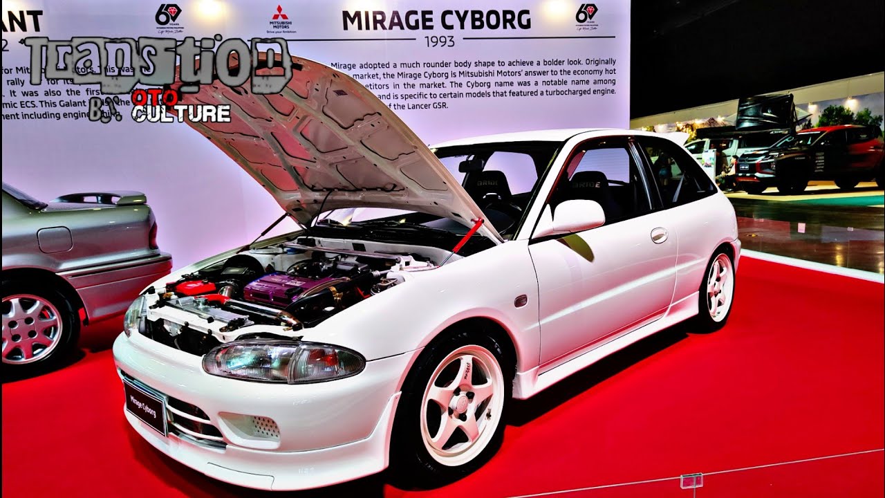1993 Mitsubishi MIRAGE Cyborg | OtoCulture - YouTube