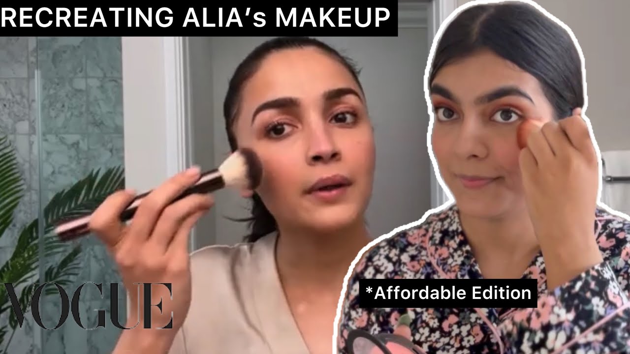I Tried Following Alia Bhatt's Guide to Ice Water Facial& Foundation ...