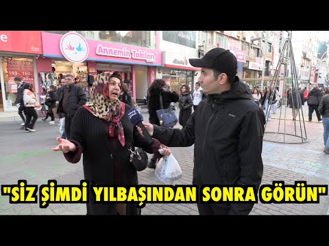 Emekli Maaşları ve Asgari Ücret Üzerine Vatandaşlardan Yorumlar - Bakırköy Sokak Röportajı