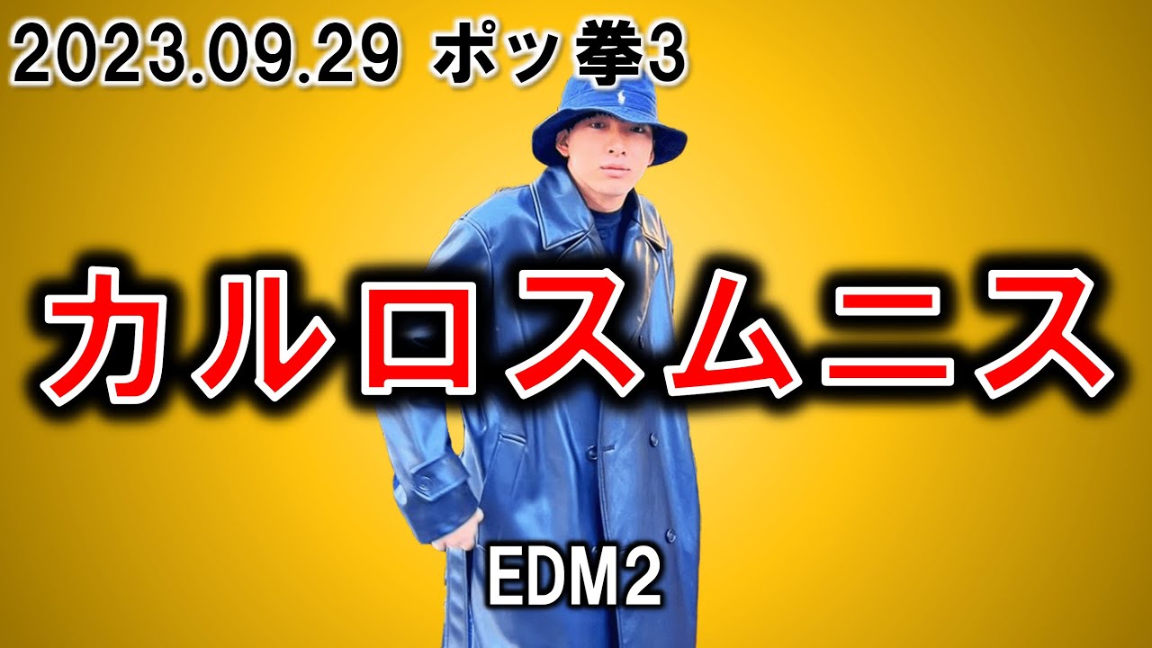 【字幕】カルロスムニス「EDM2」(ポッ拳3) - YouTube