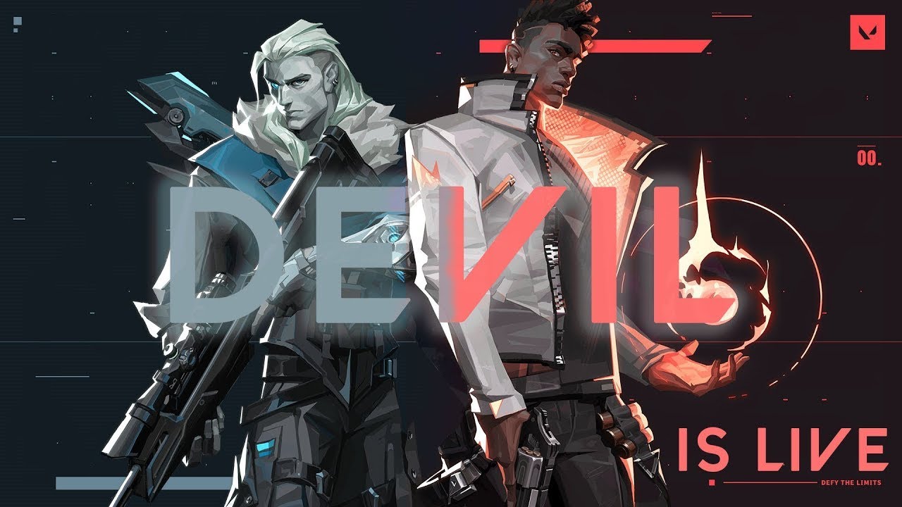 Devil is live playing valorant - YouTube