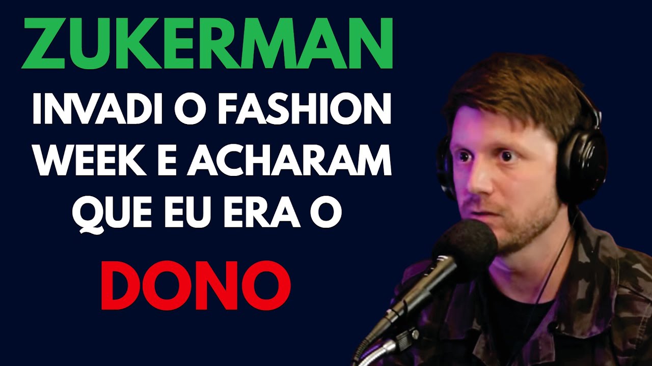 DANIEL ZUKERMAN INVADIU O FASHION WEEK - IMPOSTOR - YouTube