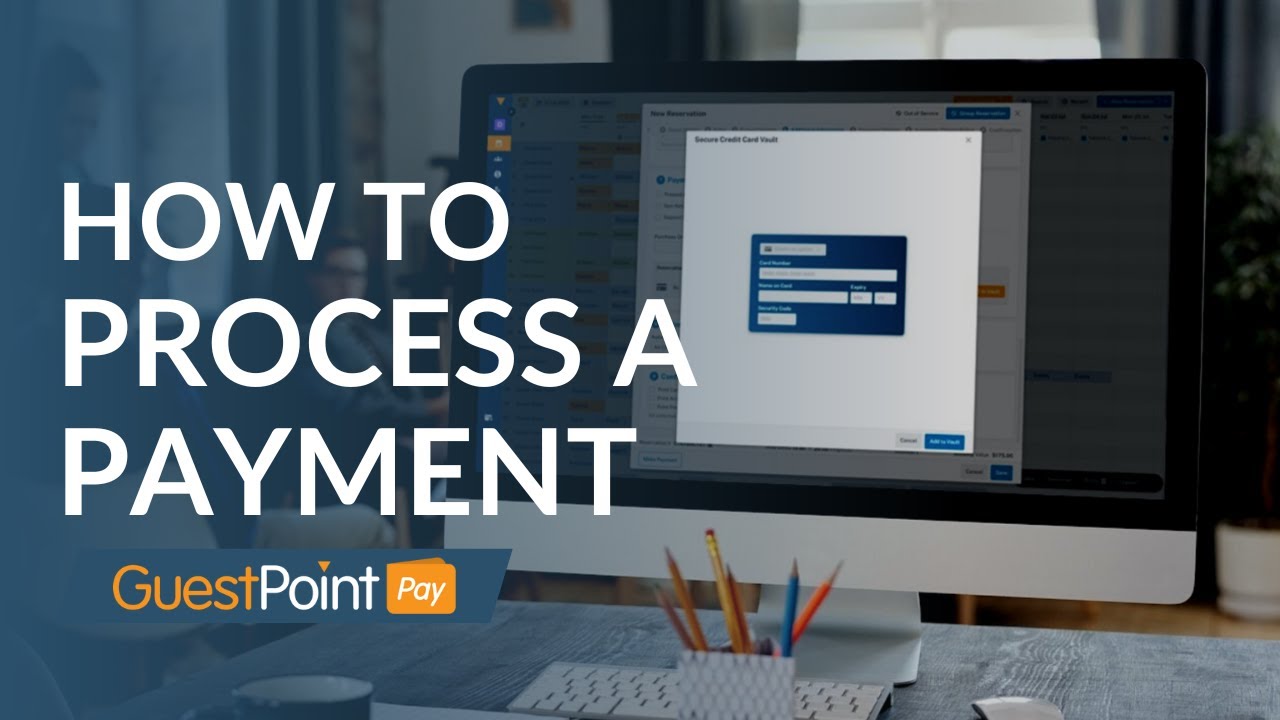 How to Process a Payment in GuestPoint using GuestPoint Pay - YouTube