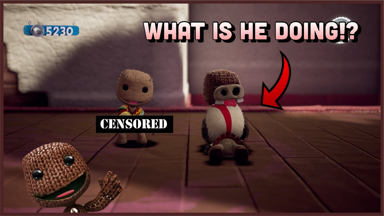 I THOUGHT THIS WAS A KIDS GAME! | Sackboy A Big Adventure Funny Moments ...