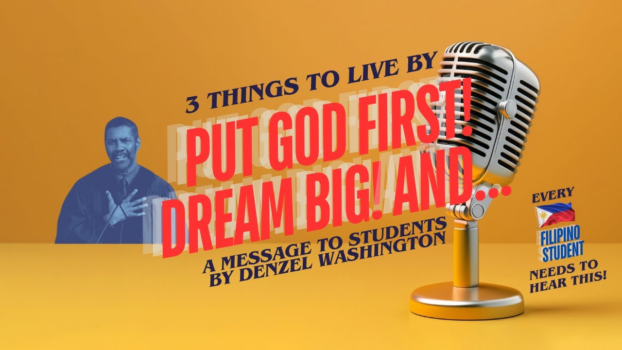 Powerful daily motivation for every young Filipino | TOP 3 PRIORITIES ...