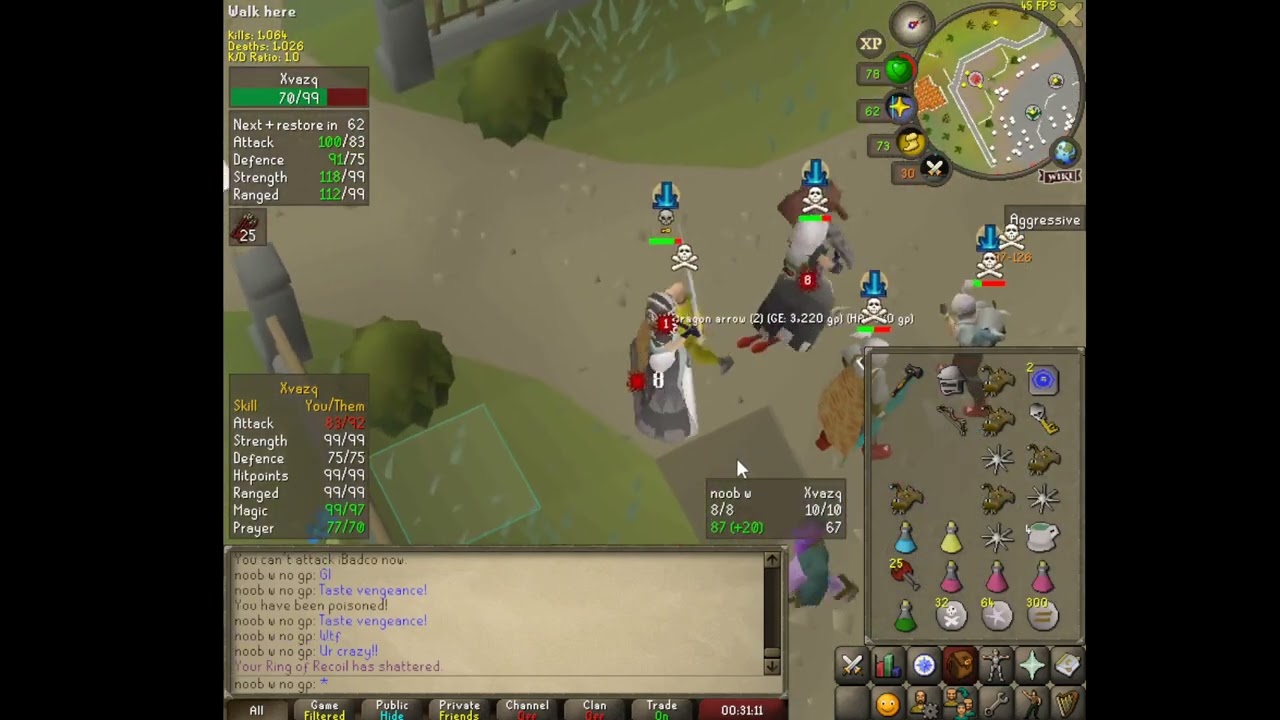 OSRS Pking - Dark Bow is OP btw - YouTube