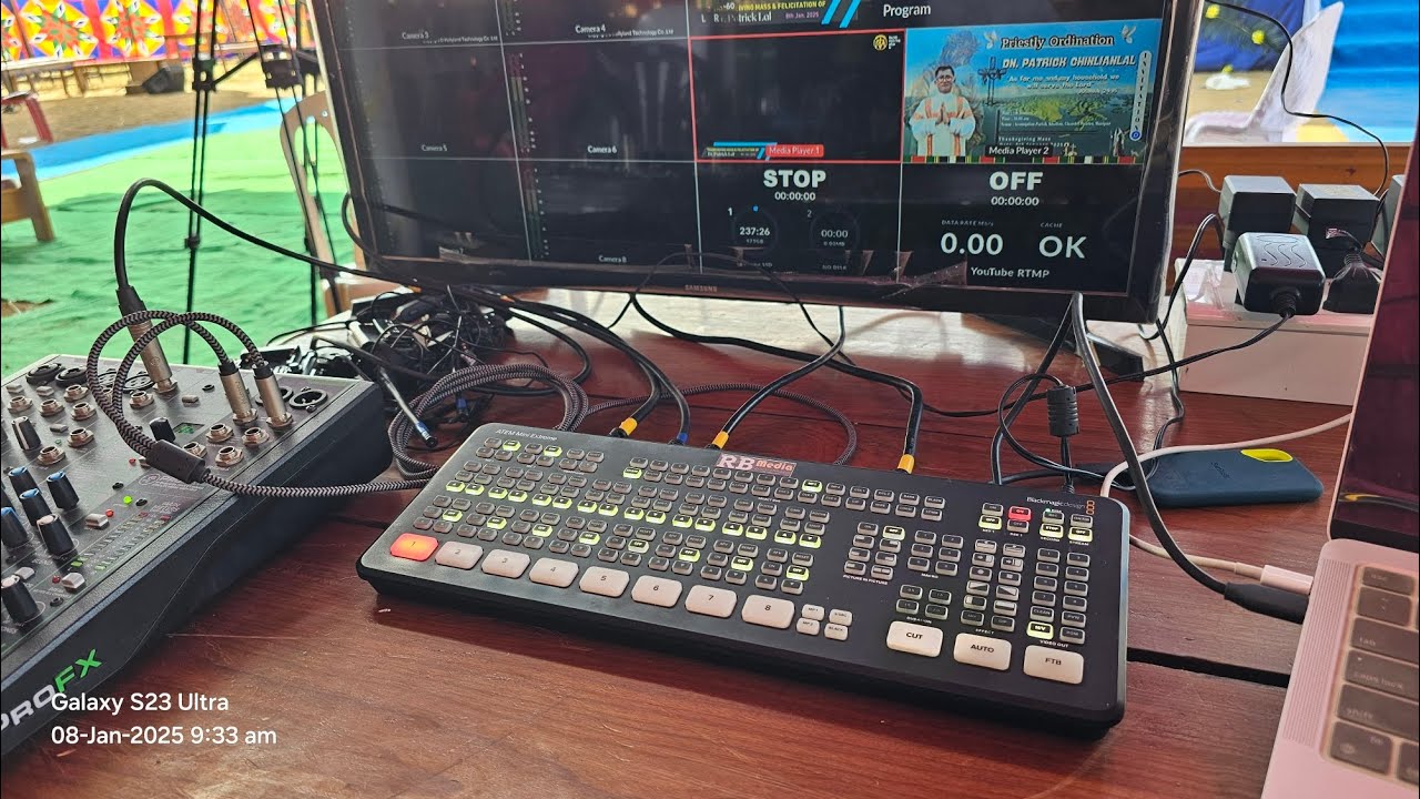 RB MEDIA Robert Lalboi's LIVE SET UP - YouTube