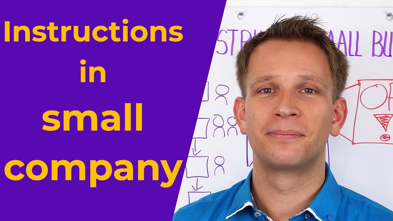 How to start with Instructions and OPL in a small business - YouTube