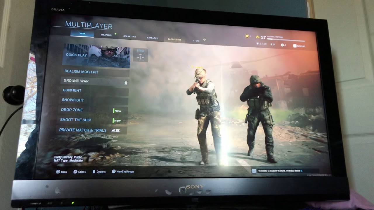 How to play call of duty modern warfare on keyboard and mouse if u play ...