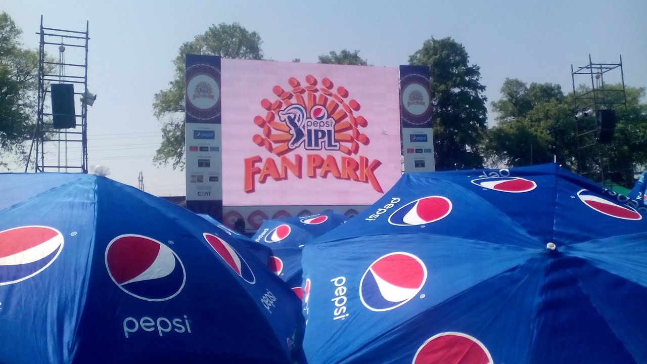 Pepsi IPL Fan Park Kanpur - YouTube