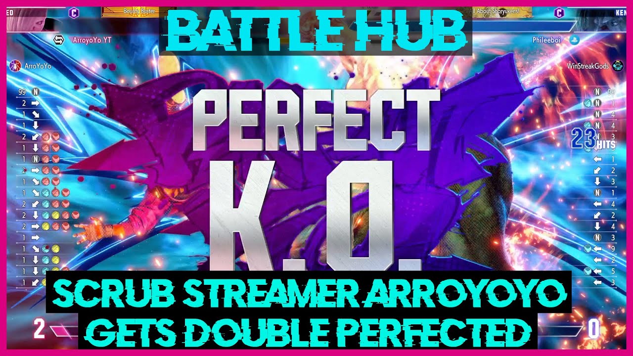 [SF6 Battle Hub] Phileeboi Double P's on ArroyoYo YT - YouTube