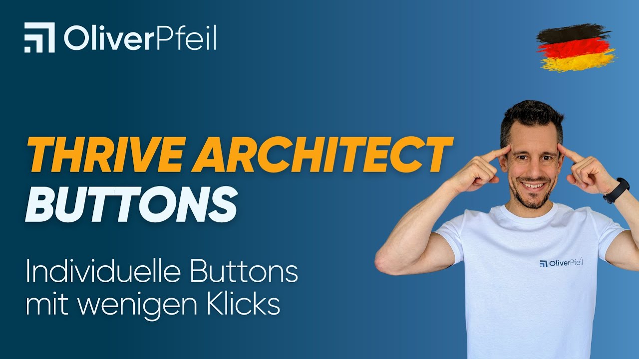 Thrive Architect - Buttons (DEUTSCH) 🇩🇪 - YouTube