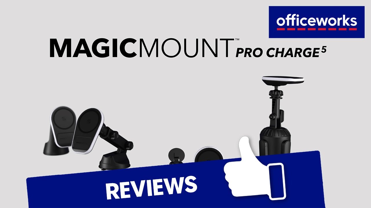 Scosche Magic Mount Pro Charge 5 - YouTube