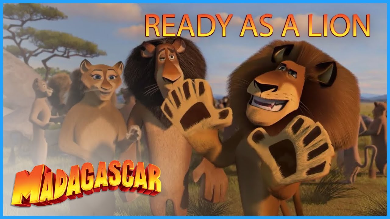 DreamWorks Madagascar | Alex is Ready to Become a Lion! | Madagascar ...