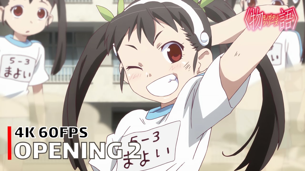 Bakemonogatari - Opening 2 【Kaerimichi】 4K 60FPS Creditless | CC - YouTube